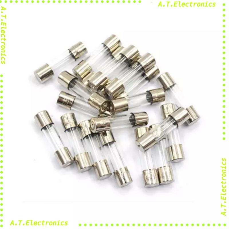 ถูกสุด! 5*20mm,6*30mm ฟิวส์ฟิวส์250V F0.5A 1A 2A 3A 5A 8A 10A 20A 30A ...