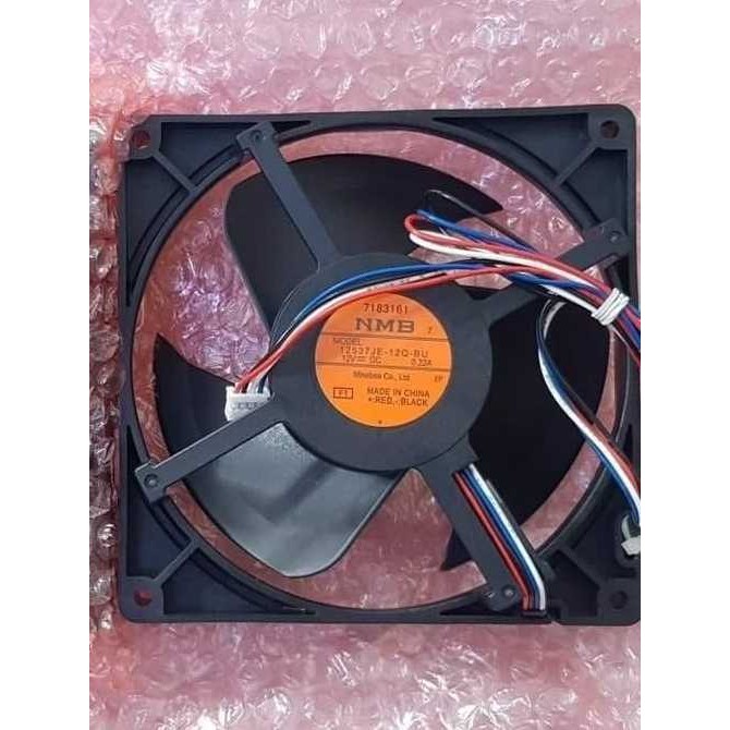 พัดลมตู้เย็น/พัดลมมอเตอร์ NMB 12537JE-12Q-BU 12V 0.22A พัดลมตู้เย็น ...