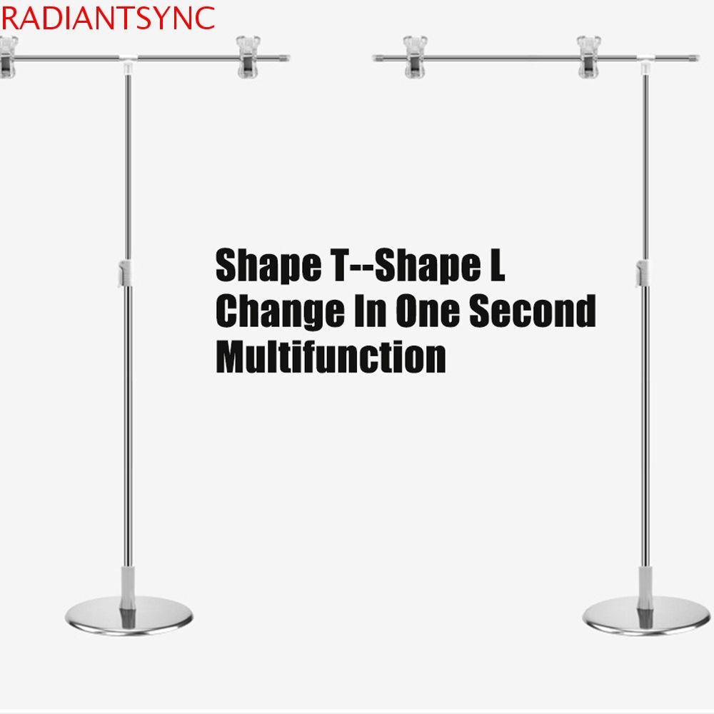 RADIANTSYNC ขาตั้งพื้นหลังขาตั้งโปสเตอร์ผู้ถือพื้นหลังพร้อม Clamps อุปกรณ์ถ่ายภาพเดสก์ท็อปฉาก ...