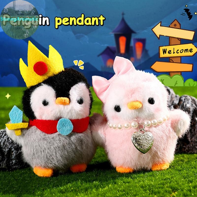พวงกุญแจตุ๊กตา StrongAromatic ออกแบบน่ารักเหมือนตัวละครการ์ตูน Penguin ...