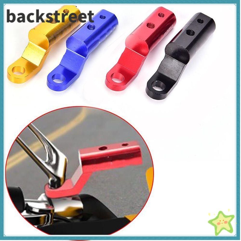 กระจกมองหลังสำหรับรถจักรยานยนต์พร้อม Expander Bracket สีดำและสีแดง, ทำ ...