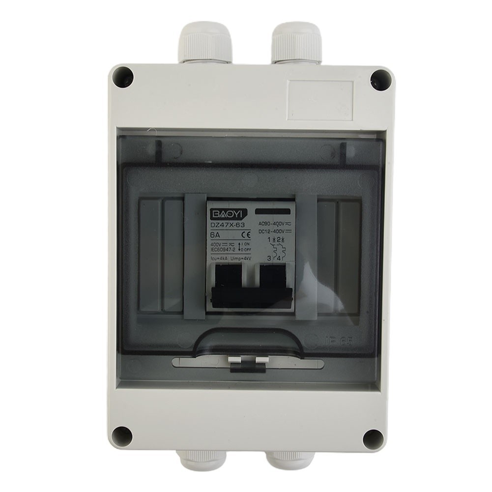 1pcs PV Disconnect Box DC12-240V Circuit Breaker Solar System Isolator ...