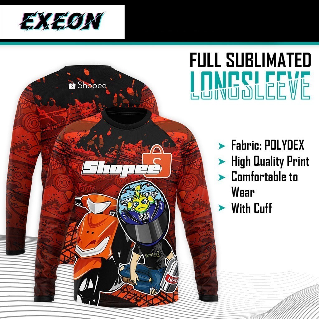 Shopee rider แขนยาว Shopee ขี่มอเตอร์ไซค์ไรเดอร์ แขนยาว แขนยาว แขนยาว ...