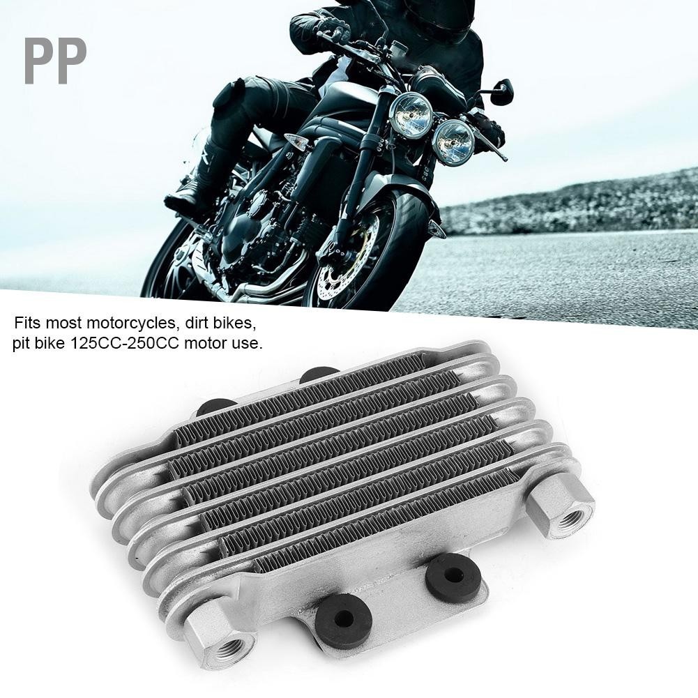 PP 6 แถว Universal เครื่องยนต์รถจักรยานยนต์น้ำมัน Cooler Cooling ...