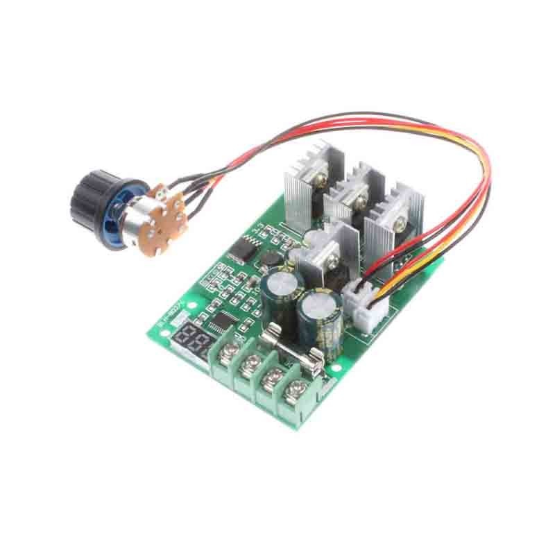 Pwm DC มอเตอร์ควบคุมความเร็ว DC มอเตอร์ไดรฟ์สวิทช์ 30A จอแสดงผลดิจิตอล ...