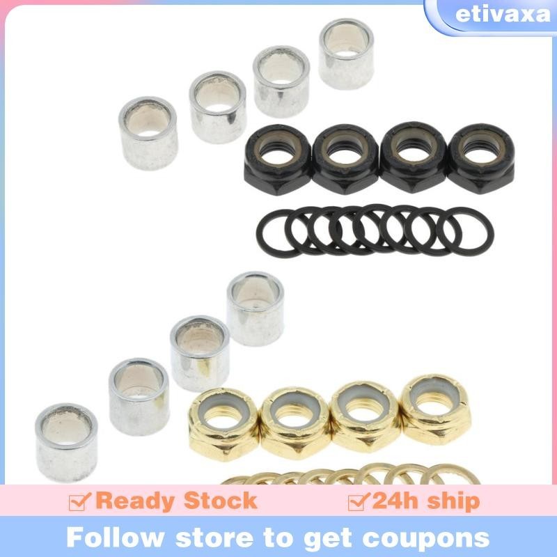 [Etivaxa] อะไหล่ฮาร์ดแวร์ Speed Kits Axle Speed Washers Nuts Set - สี ...