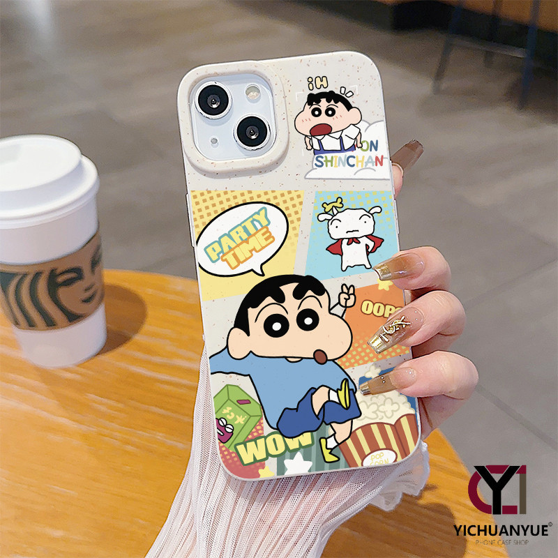 Xiaoxin น่ารักการ์ตูนรูปแบบหรูหราแอปเปิ้ลช็อกกรณีโทรศัพท์สีข้าวสาลี for ...