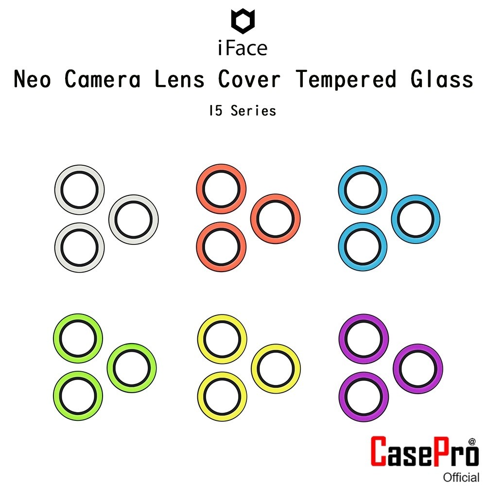 iFace Neo Camera Lens Cover Tempered Glass เลนส์อลูมิเนียมกล้องหลังเกรด ...