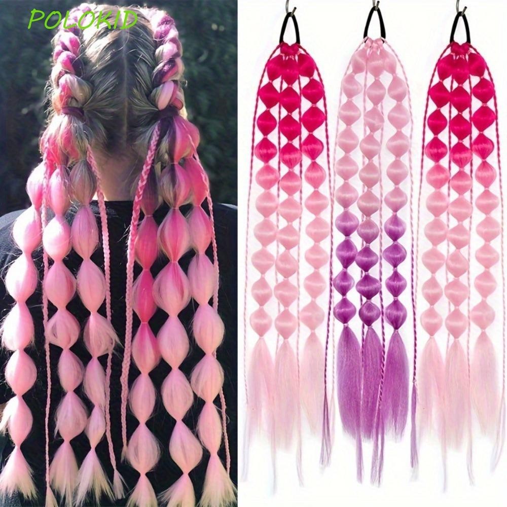 Polokid Twist Braid Bulk,โคมไฟ Braid หางม้า Extension Bubble Jumbo ...