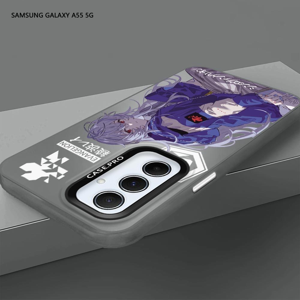 สําหรับ Samsung Galaxy A55 A35 A25 A15 5G A05S น่ารักอะนิเมะ EVA สี Hard Case กันกระแทกปกหลังเคส ...