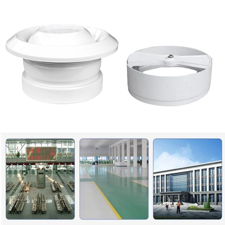 Air System Outlet Valve ABS Circular Spherical Nozzle Air Vent ...