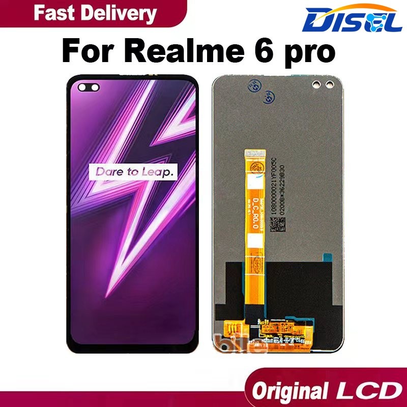 Realme 6 Pro RMX2061จอแสดงผล LCD Touch Screen Digitizer สมัชชาเปลี่ยน ...
