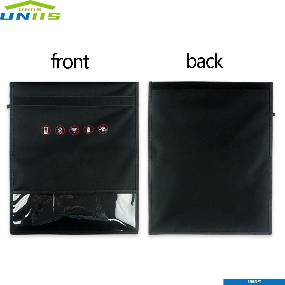 Uniis กระเป๋าปิดกั้นสัญญาณกระเป๋าสตางค์แท็บเล็ตกระเป๋าเก็บของมัลติฟังก์ชั่น | Shopee Thailand
