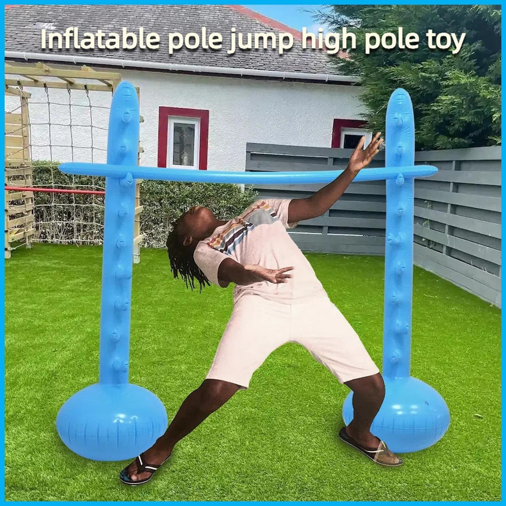 Jumping Stick กลางแจ้ง Inflatable สูงกระโดด Pole เกมแบบพกพา Interactive ...