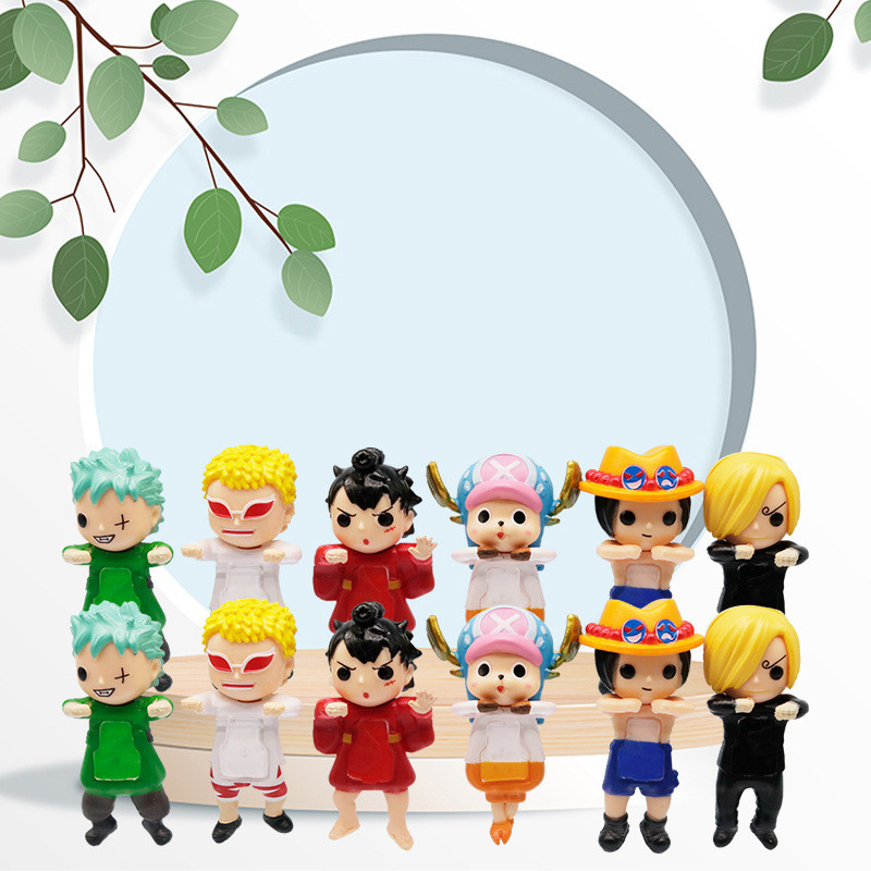 One Piece Papa Angel Luffy Sauron Chopper ตุ๊กตาตกแต่งรถ Mystery Box ...