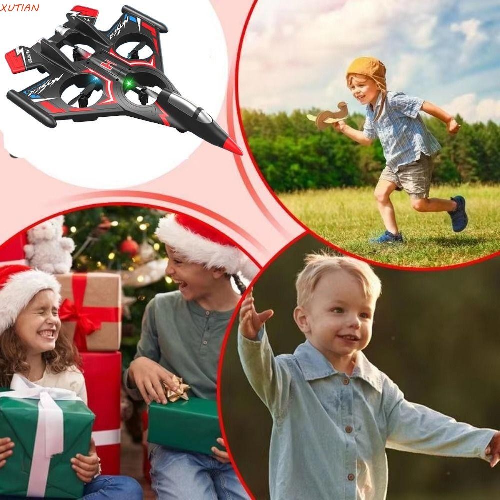 XUTIAN รีโมทคอนโทรลโฟม Fighter, EPP โฟม RC Drones สี่มอเตอร์เฮลิคอปเตอร์ของเล่น, Mini รุ่น ...