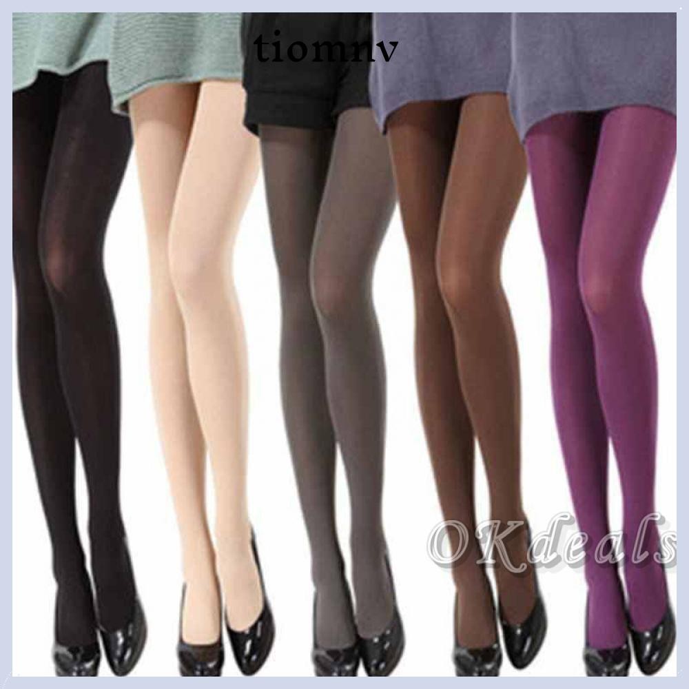 TIOMNVTH Tights Beauty หนา 120D ทึบแสง | Shopee Thailand