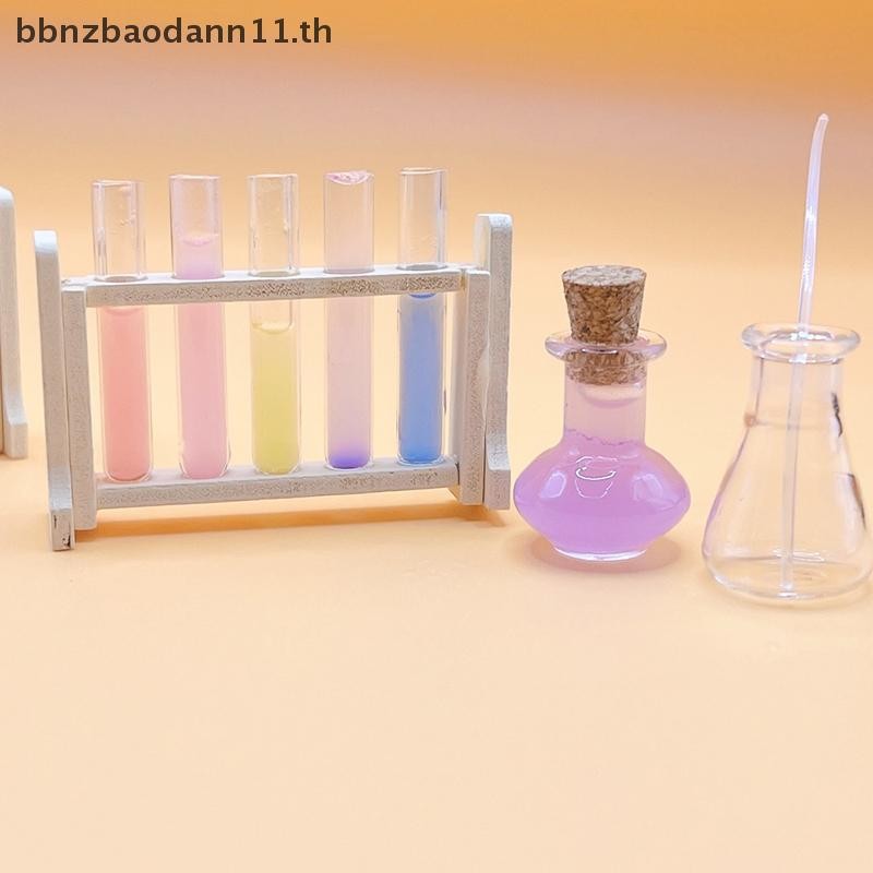 [BN] 1:12 Dollhouse Laboratory Tool Set Dollhouse Mini Test Tube Rack ...