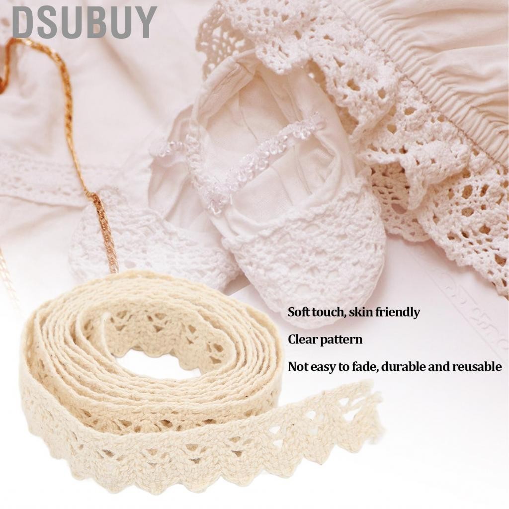 Dsubuy หัตถกรรมลูกไม้ริบบิ้นประณีตสวยงามทนทานReusable Soft Touch Clear ...
