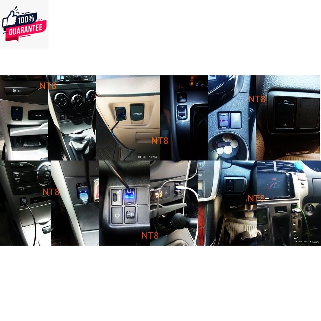 ช่อง USB Charger สำหรั ใหม่ Honda Jazz City BRV HRV CRV Civic Accord ...
