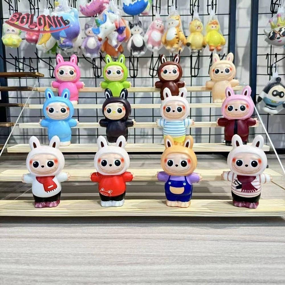 Bo Labubu บีบของเล่น,นุ่มตลก Labubu ช้า Rebound ของเล่น, บีบการ์ตูน ...