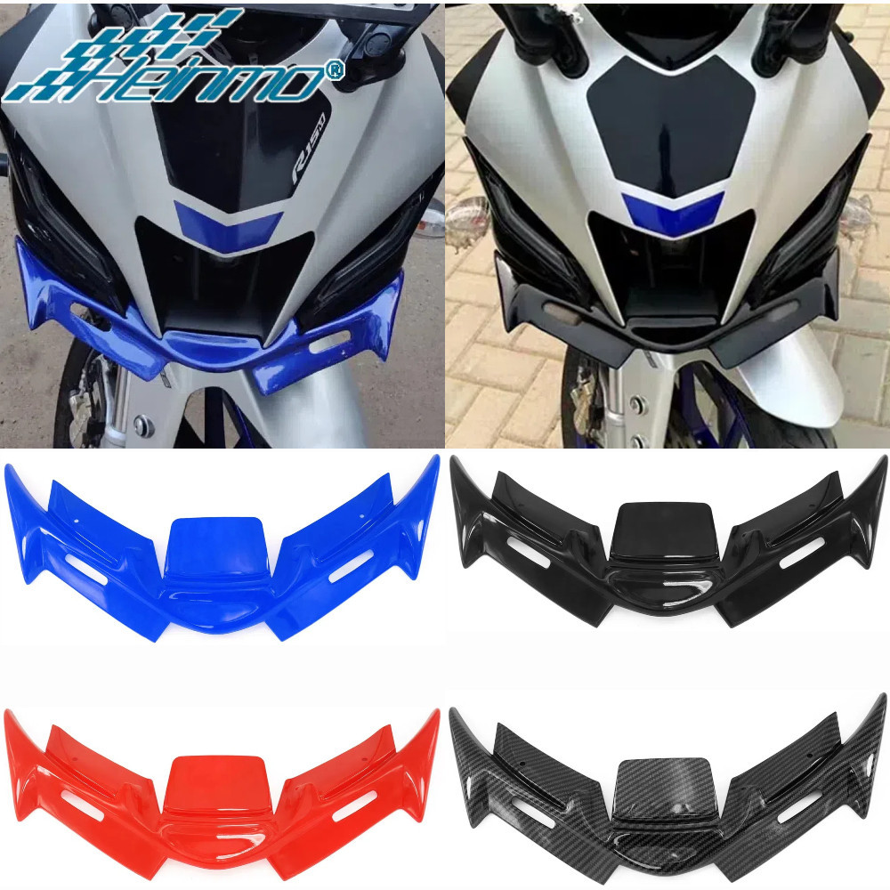 สําหรับ YAMAHA R15 V4 2022 2023 ด้านหน้า Fairing Winglets Aerodynamic ...