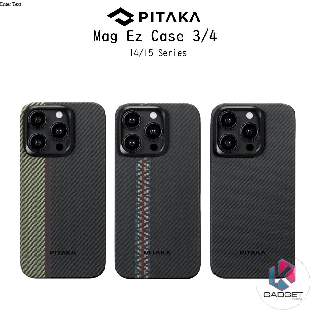 Pitaka Mag Ez Case 3/4 เคสกันกระแทกเคฟล่าแท้100%เกรดพรีเมี่ยม เคสสำหรับ ...