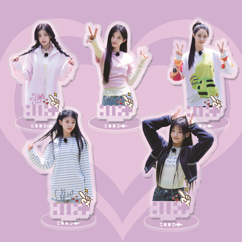 Kpop ILLI Iroha Minju Moka อะคริลิคสองด้านยืนแผ่นเครื่องประดับ | Shopee ...