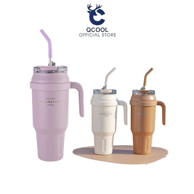 SITARAYURI (ของแท้) แก้วขนาดใหญ่ แก้วเก็บความเย็น/ร้อน 1400ml แก้วสแตนเลสสุญญากาศ แก้วสแตนเลส ...