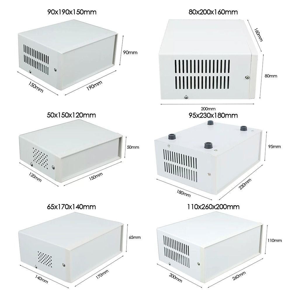 Ziluolan Enclosure Project 90 *190 *150 DIY Metal Electronics Enclosure ...