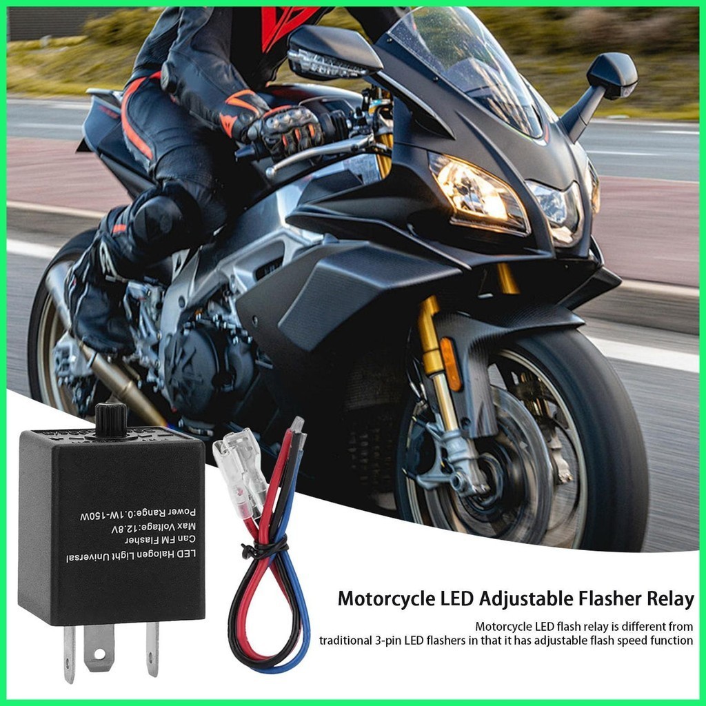 Led Flasher ไฟเลี้ยวอันตรายไฟเตือนรีเลย์กันน้ํา Flasher รีเลย์ปรับไฟ ...