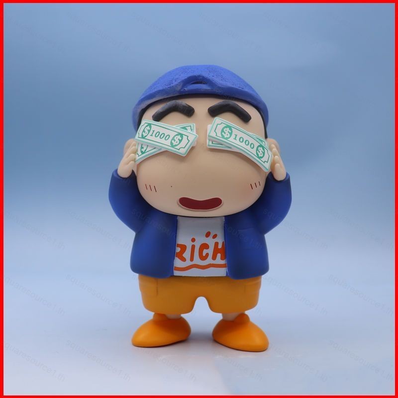 Sqt Crayon Shin-chan Chibi Maruko-chan Action Figure Rich Maruko ...