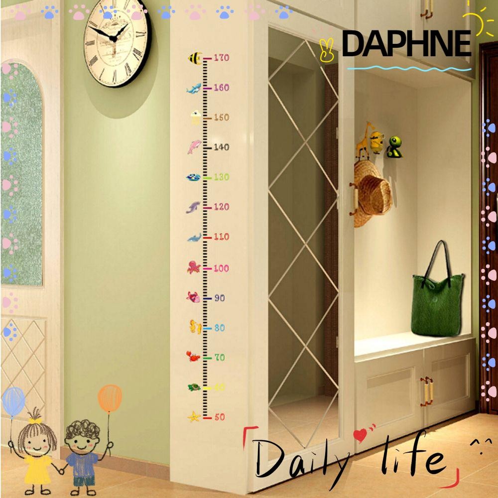 Daphne ความสูงวัดรูปลอกภาพจิตรกรรมฝาผนังที่สวยงามตกแต่งห้องเด็กแผนภูมิ ...