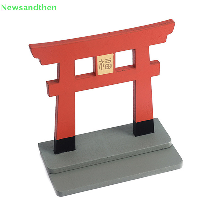 Newsandhen 1 PC Building Model Japanese Shinto Torii Gate ศาลญี่ปุ่นรูป ...