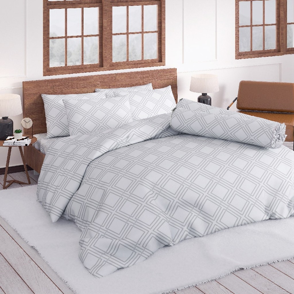 SB Design Square Frolina Microtex ผ้านวม 6 ฟุต King ขนาด 90x100 นิ้ว ...
