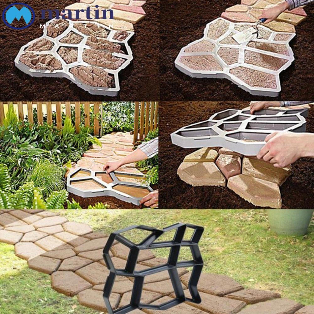 Martin Path Maker Paver แม่พิมพ์,พลาสติก Diy หินอิฐคอนกรีตแม่พิมพ์ ...