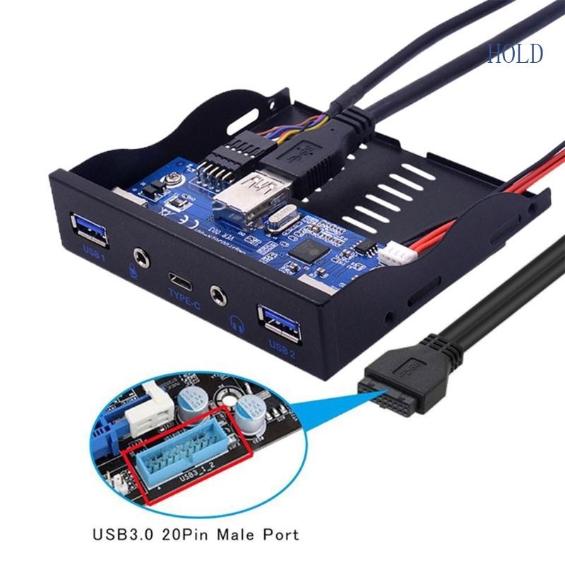 Summer 3 5 Hub Splitter 19 Pin to Type C Port 3 5mm Jack Expansion ...