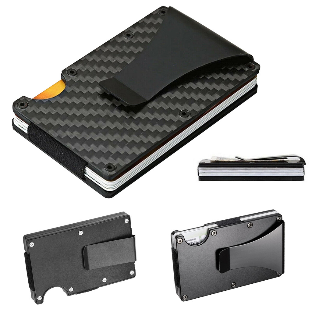 Slim Wallet For Men Front Pocket RFID Blocking Minimalist Wallet For ...