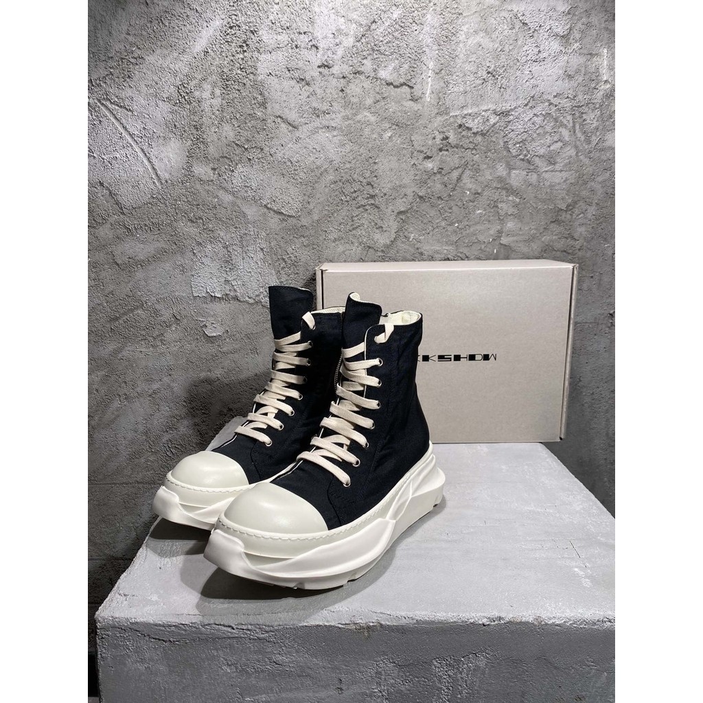 R Rick Owens Double line dekshdw Converse สไตล์หนาใหม่ | Shopee Thailand