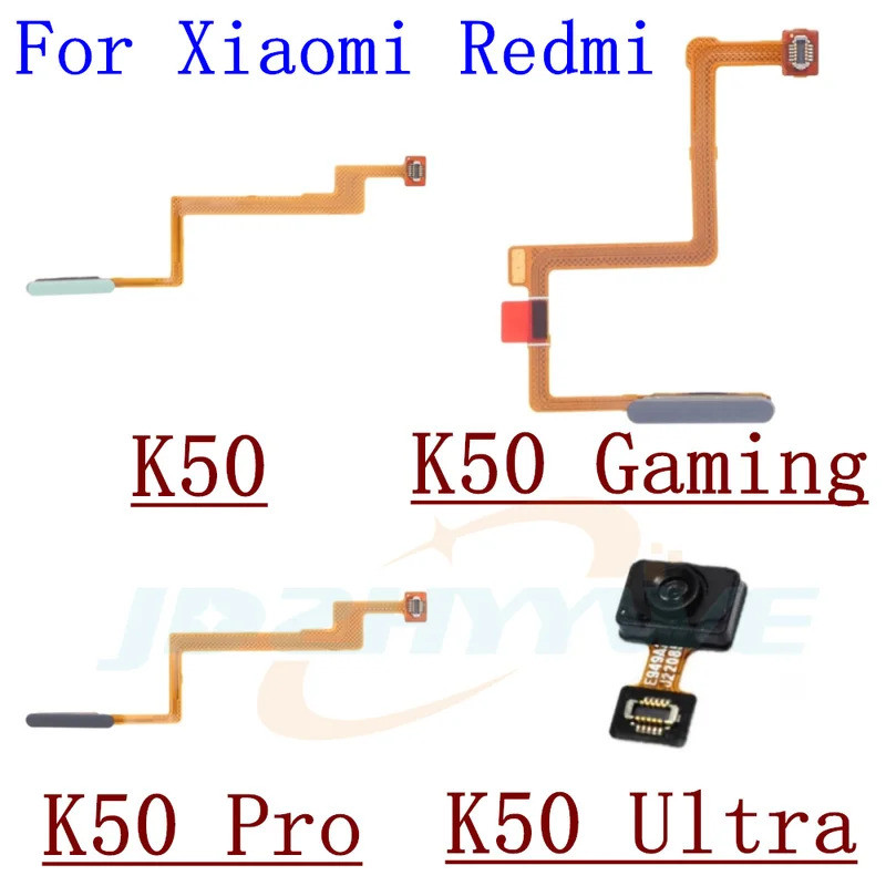 สําหรับ Xiaomi Redmi K50 Pro Ultra Gaming K50pro ลายนิ้วมือเซ็นเซอร์เครื่องสแกนเนอร์ Touch ID ...