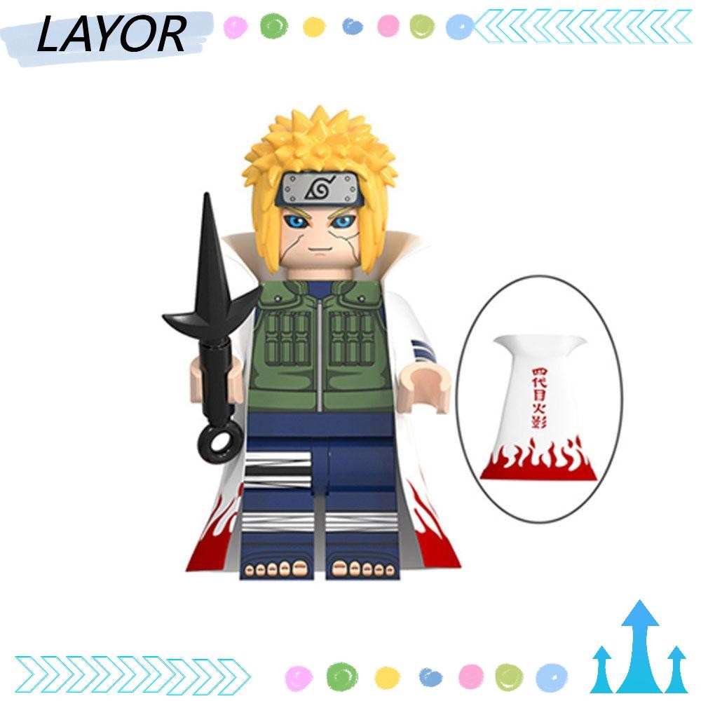 Lay Naruto Blocks Action Sasuke Kakashi ประกอบอิฐ | Shopee Thailand
