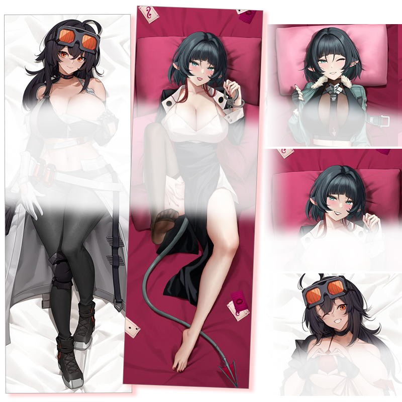 Dakimakura ปลอกหมอน Zenless Zone Zero Grace Howard และ Jane Doe ZZZ ZenlessZero เกมอะนิเมะตัว ...