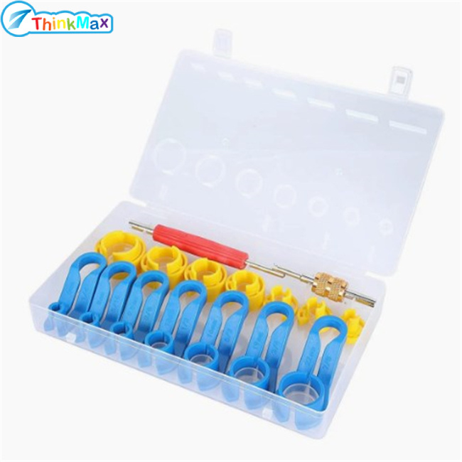 ของแท้100%! 16 ชิ้น Auto Air Conditioner Cooling Pipe Remover ชุดซ่อม ...