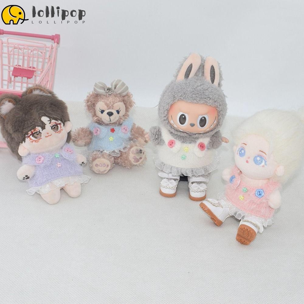 Lollipo1 ตุ๊กตาอุปกรณ์เสริม, Handmade Labubu Time To Chill Filled Labubu ตุ๊กตาเสื้อผ้า, น่ารัก ...