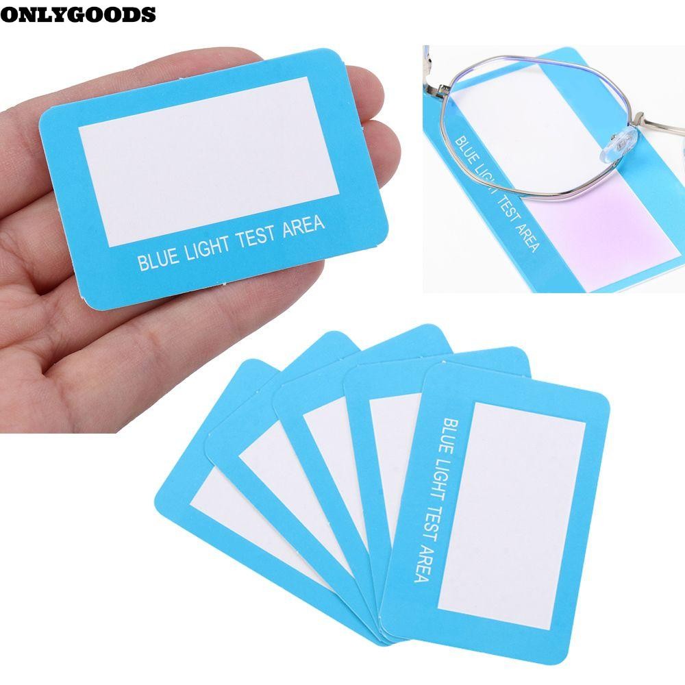 SET 5 ชิ้น Anti-Blue Light Test Card เครื่องกำเนิดไฟฟ้าทนทาน ...