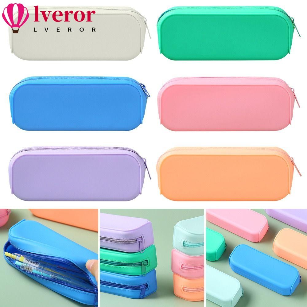 LVEROR ดินสอซิลิโคน Simple Creative กล่องเก็บอุปกรณ์นักเรียน | Shopee Thailand