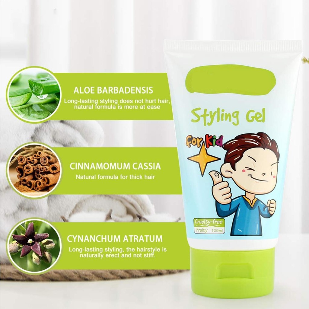 Kids Hair Gel for Boys Portable and Universal Styling Gel for Children ...