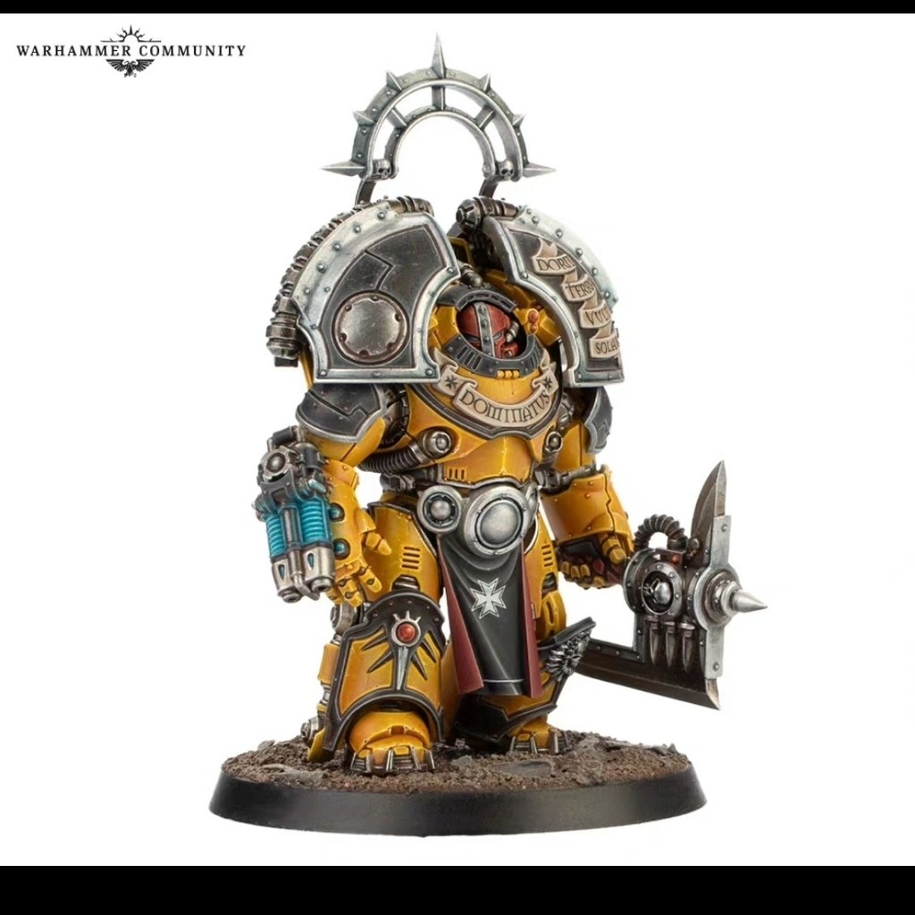 Warhammer 40k Warhammer Saturn Terminator Consul White โมเดลฟิกเกอร์ฟรี ...