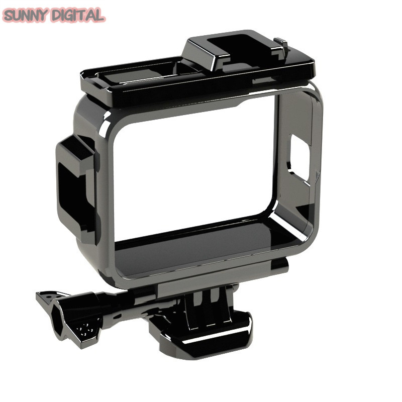โครงป้องกันกล้องแอคชั่น GOPRO 9 10 11 12 13 Hero พร้อมช่องใส่ Cold Shoe ...