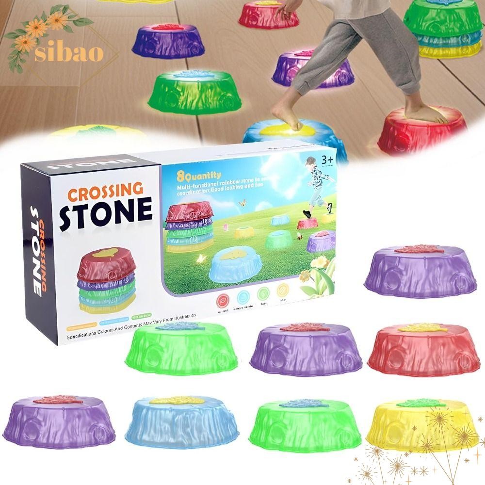 SIBAO Stepping Stones สําหรับเด็ก, Lightup Jumping Pods ของเล่นเด็กวัย ...